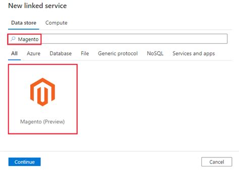 Copy Data From Magento Preview Azure Data Factory Azure Synapse Microsoft Learn Copy Data From Magento Preview Azure Data Factory Azure Synapse Microsoft Learn