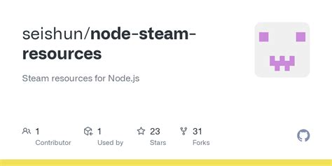 Github Seishun Node Steam Resources Steam Resources For Node Js