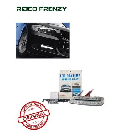 Buy WaterProof 6 Led Daytime Running Light DRL At Low Prices RideoFrenzy
