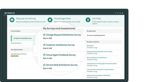 Surveys And Assessments ServiceNow