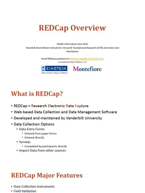 Redcap Overview Pdf Microsoft Excel Comma Separated Values