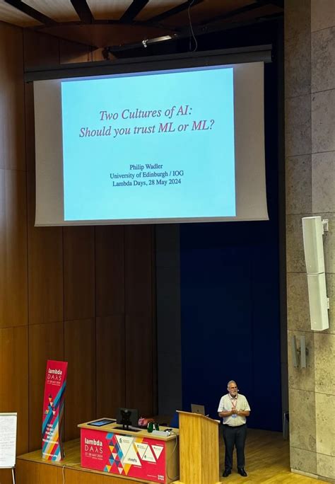 Stack Builders On Linkedin We Were Thrilled To Meet Philip Wadler At