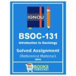 IGNOU BA Sociology Solved Assignments Bookstrolley In