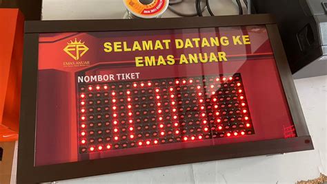 辛金 xin luxury single line display queue management system qms with