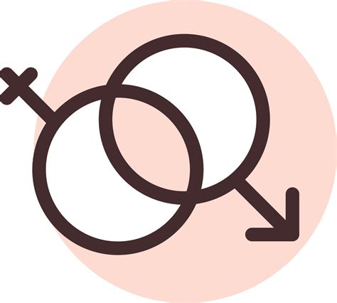Sexo Femenino Masculino Ilustraci N Vector Sobre Fondo Blanco Vector En Vecteezy