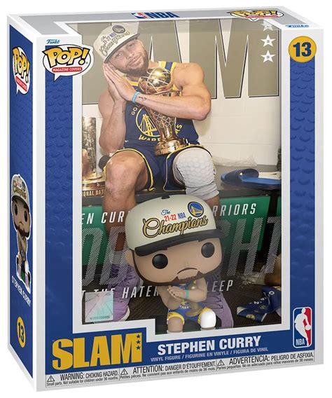 Figurine Pop Nba 13 Pas Cher Slam Stephen Curry