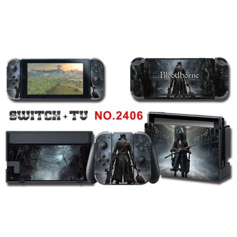 Protector Skin Stickers For Nintendo Switch V2 V1 Decals Wrap Cover Case Full Set Protection