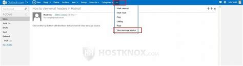HostKnox Email Headers Tutorial