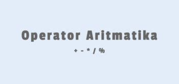 Macam Operator Dalam Bahasa Pemrograman