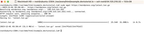 how to install wordpress with lamp on ubuntu 23 04 devtutorial