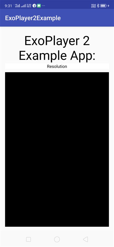 Android Exoplayer Shows Blank Screen Instead Of Playing Video Stack Overflow