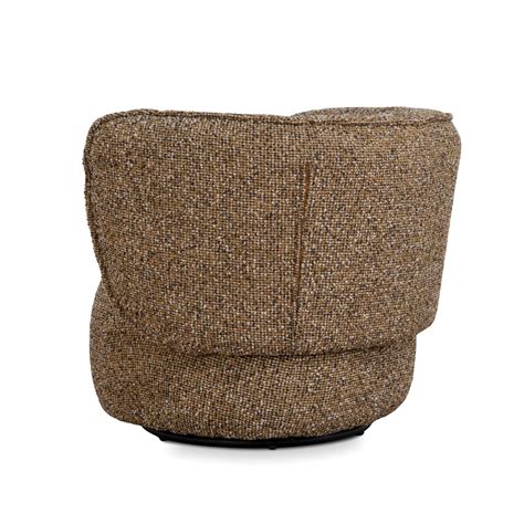 Amara Swivel Armchair Golden Mustard Interior Secrets