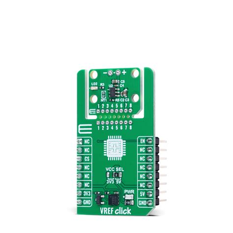 Vref Click Cmos Voltage Reference Mikroe 6593