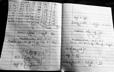 The Following Data Of Students And Marks Are Give Below Find The Mean And Mode And Median Marks