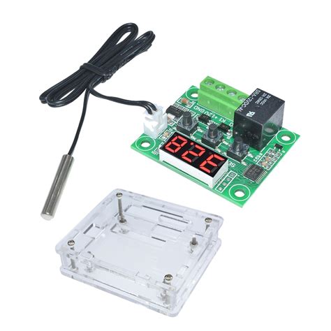 Termostato Digital Programable Ccarcasa Iot W1209 Modulo Relay C