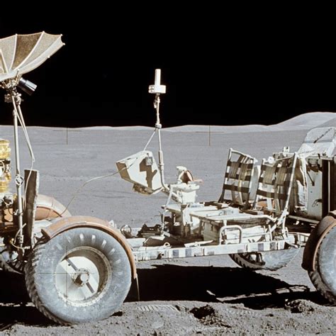 Apollo 15 Lunar Module And Rover Nasa