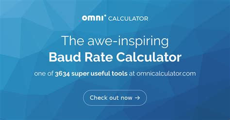 Baud Rate Calculator