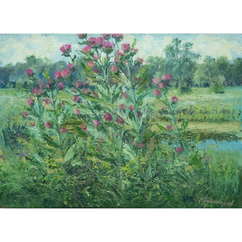 Купить картину Цветочный день в Москве от художника Бутенков Евгений