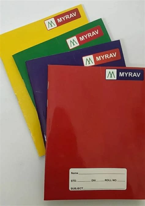 Laminated Paper Cover School Notebook Size A3 At ₹ 15 Piece In New Delhi