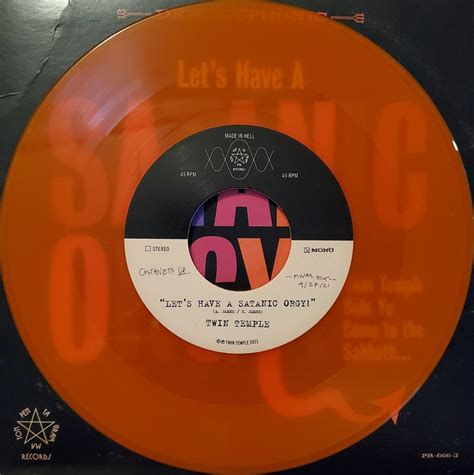 Let S Have A Satanic Orgy Twin Temple Gothic Industrial Music Archive