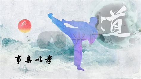 跆拳道水墨中国风仿古武术表演片头背景1920x1080高清视频素材下载编号3060925舞台背景光厂vj师网