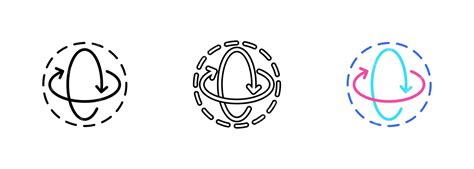 Premium Vector Recycling Symbol With Three Arrows Moving In A Clockwise Direction Forming A