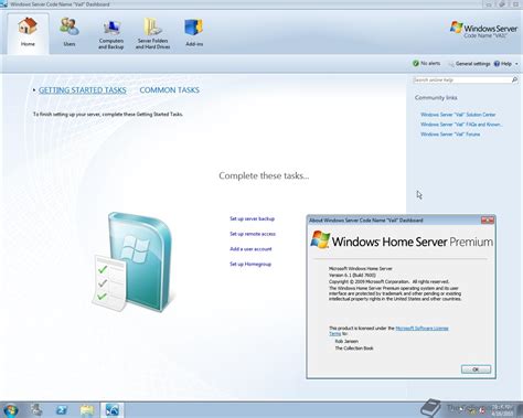 Microsoft Windows Home Server The Collection Book
