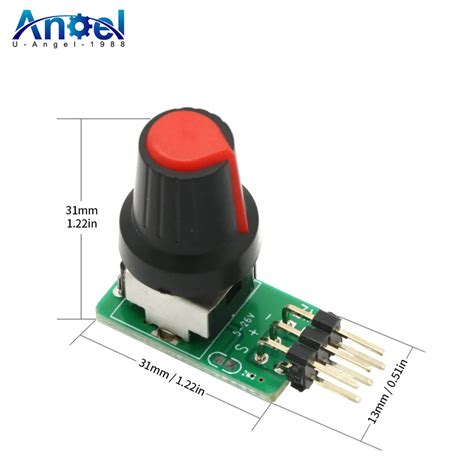 3 8V Mini Servo Tester ESC Testing Tools DIY Brushless Fan Motor Governor PWM Signal Output For