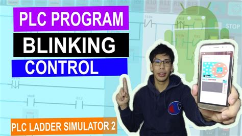 arduino plc ladder simulator 2 blinking program youtube