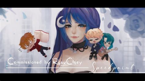 Commisioned By Rosyclozy Gacha Speedpaint Youtube