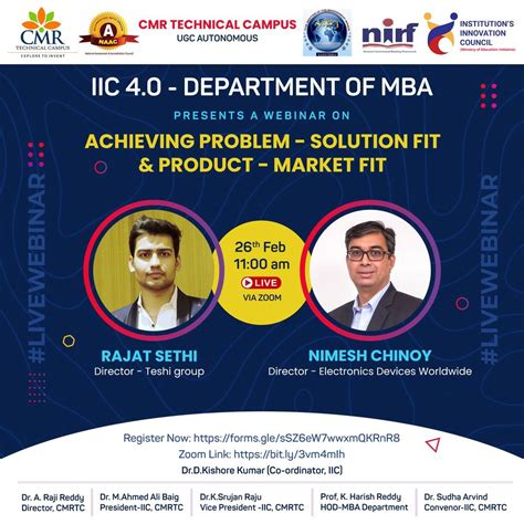 Rajat Sethi On Linkedin Fruitful Seminar At Cmr Technical Campus