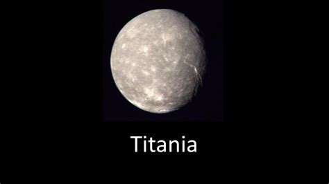 Titania Uranus Largest Moon The Moons Of The Solar System Ep 18