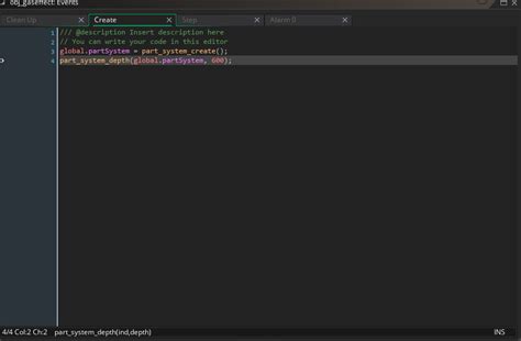 particle system glitching r gamemaker