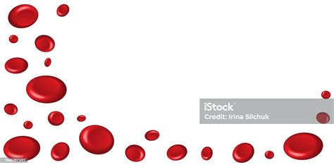 고립된 흰색 배경에 적혈구 의료 및 의료 개념입니다 해부학 테마 3차원 형태에 대한 스톡 벡터 아트 및 기타 이미지 3차원 형태 개념 개념과 주제 Istock