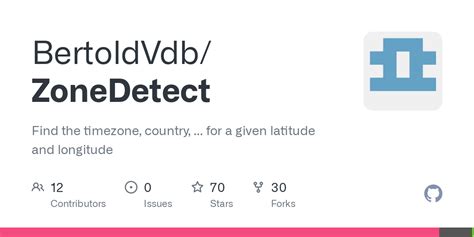 github bertoldvdb zonedetect find the timezone country for a