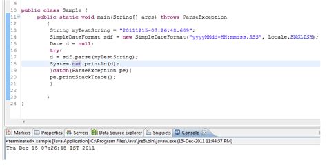 Java Date Formatting And Parsing Issue Stack Overflow