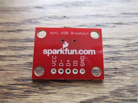 Sparkfun Usb Mini B Breakout Don Luc Electronics
