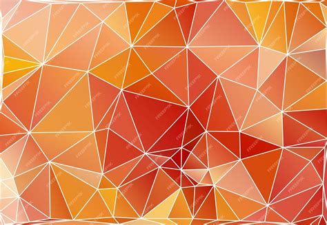 Premium Vector Abstract Triangle Polygonal Background In Vector