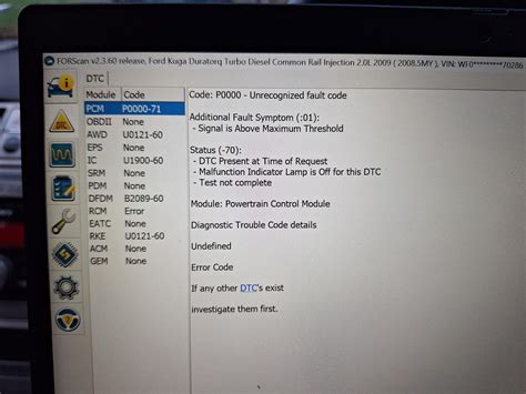 Abs On Forscan Ford Kuga Owners Club Forums