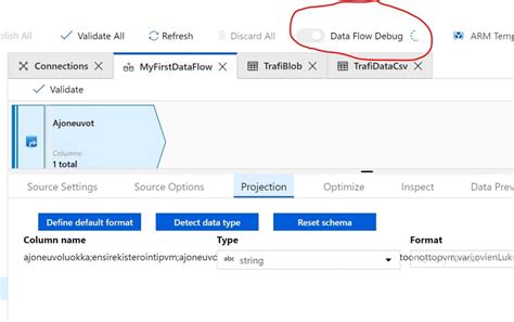 Azure Data Factory Mapping Data Flows Avoimen Datan Visualisointia