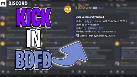 Kick Command In Bot Designer For Discord Bdfd Youtube