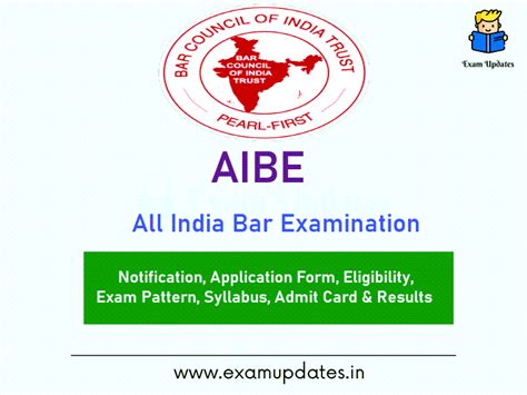 Aibe 2023 Xvii 17 Notification Out Application Form Eligibility Exam Pattern Syllabus