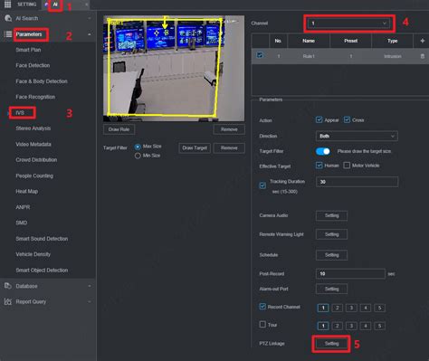 how to trigger ptz preset moving from fixed camera dahua tech uk