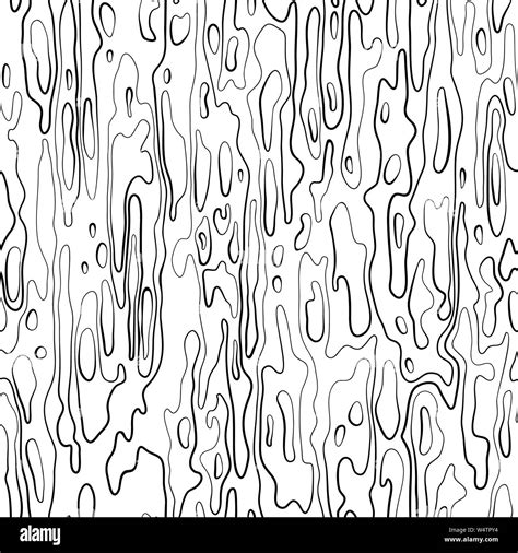 Abstract Seamless Vector Pattern Tree Bark Black And White Simple Stock Photo Alamy