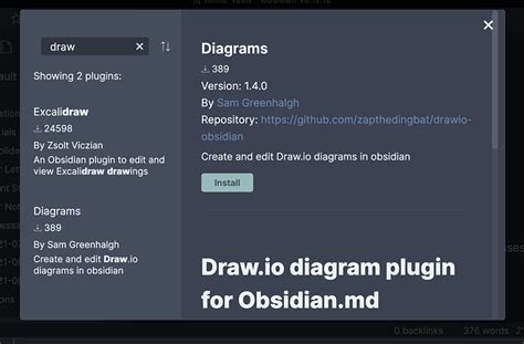 Suggestion Draw IO Integration Plugin With Links And Embed Plugins Ideas Obsidian Forum