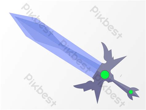 손으로 그린 검 그림 벡터 요소 일러스트 Ai 무료 다운로드 Pikbest