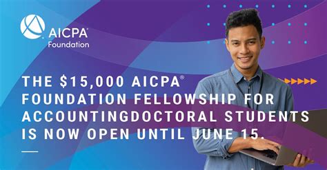 The Aicpa® Foundation Fellowship Provides 15000 To Accounting