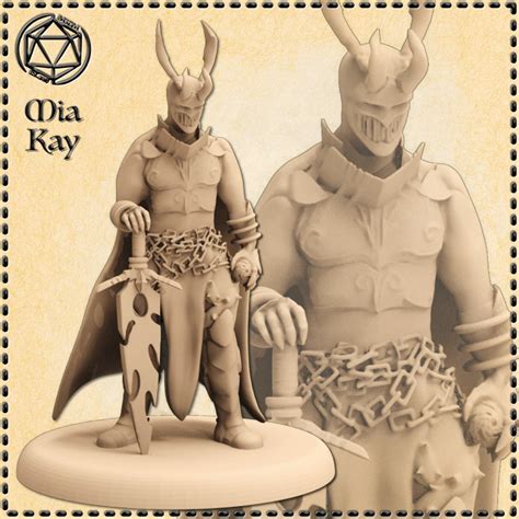 D Printable Demonic Warrior By M Dm