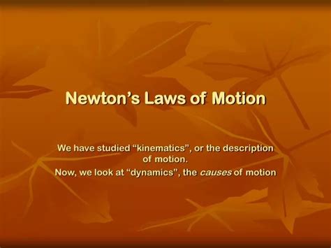 PPT Newtons Laws Of Motion PowerPoint Presentation Free Download ID 5705582