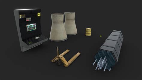 Nuclear Power Prop Pack Download Free D Model By Thomass F A F Sketchfab